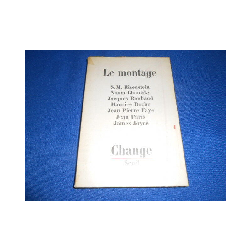 Le montage - Librairie Emmanuelle Morin